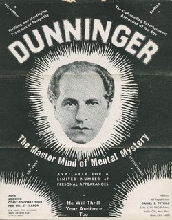 Joseph Dunninger – Mentalist Blogger